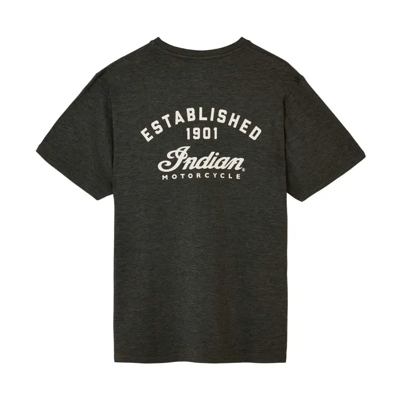 Men's Established Script Athlete T-Shirt, Khaki – Indian Motorcycle ...