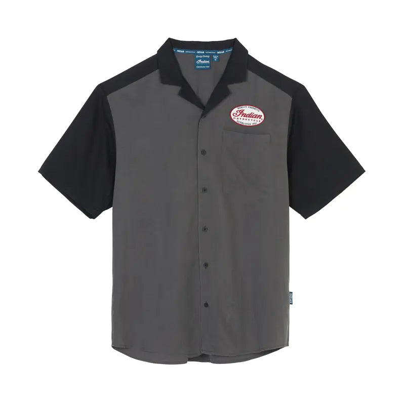 Men's Garage Shirt - Gray – Indian Motorcycle Australia