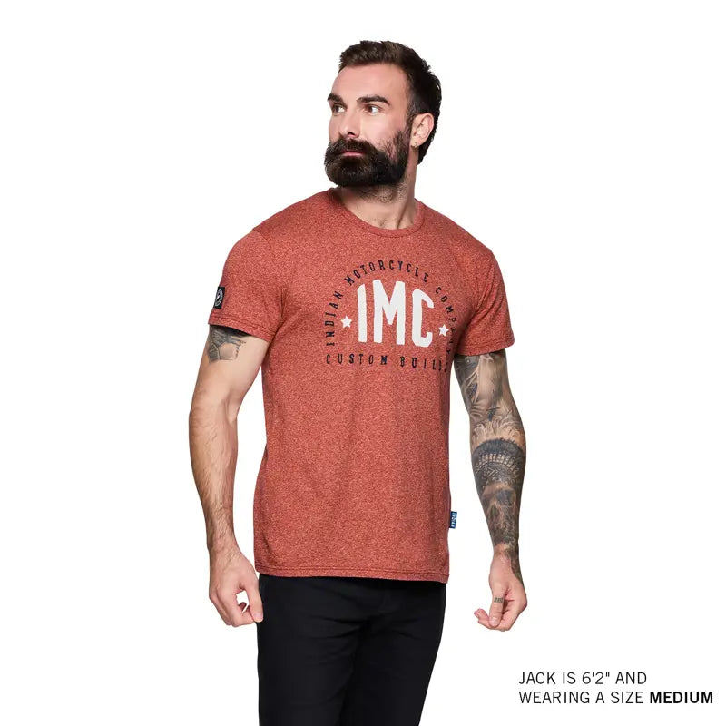 Men's IMC Custom Builds T-Shirt, Red – Indian Motorcycle Australia